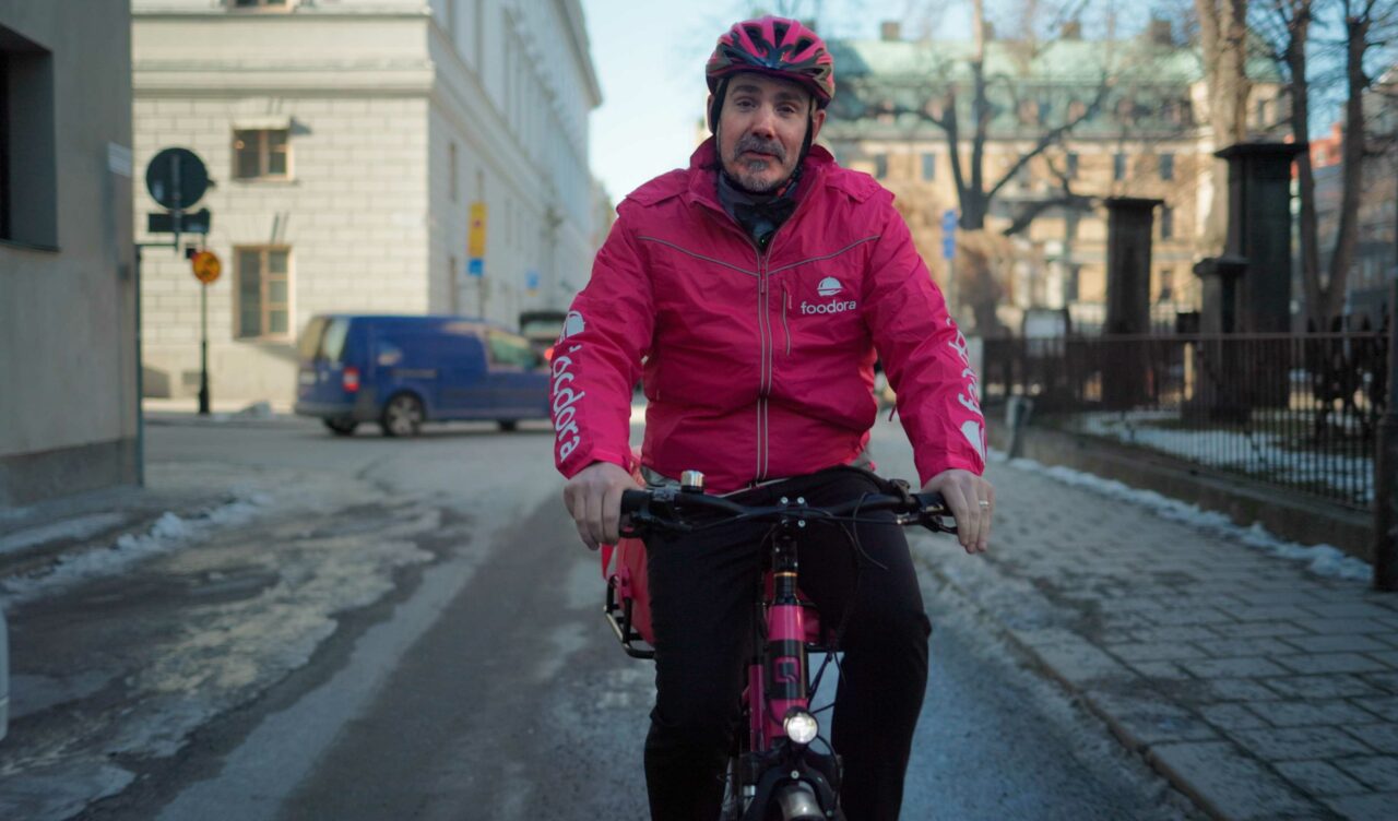 Mitt cyklande visar poängen med gig-jobben